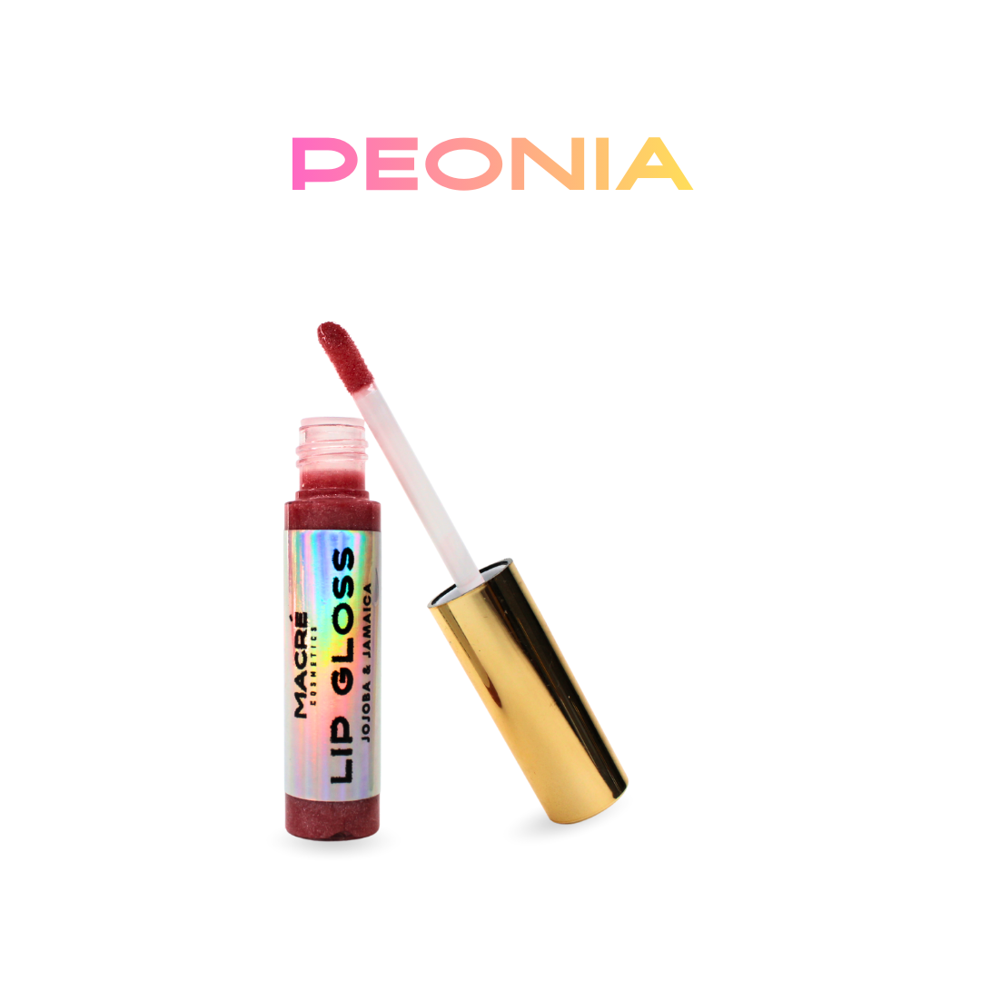 LIP GLOSS PEONIA - MACRÉ COSMETICS – Macré Cosmetics