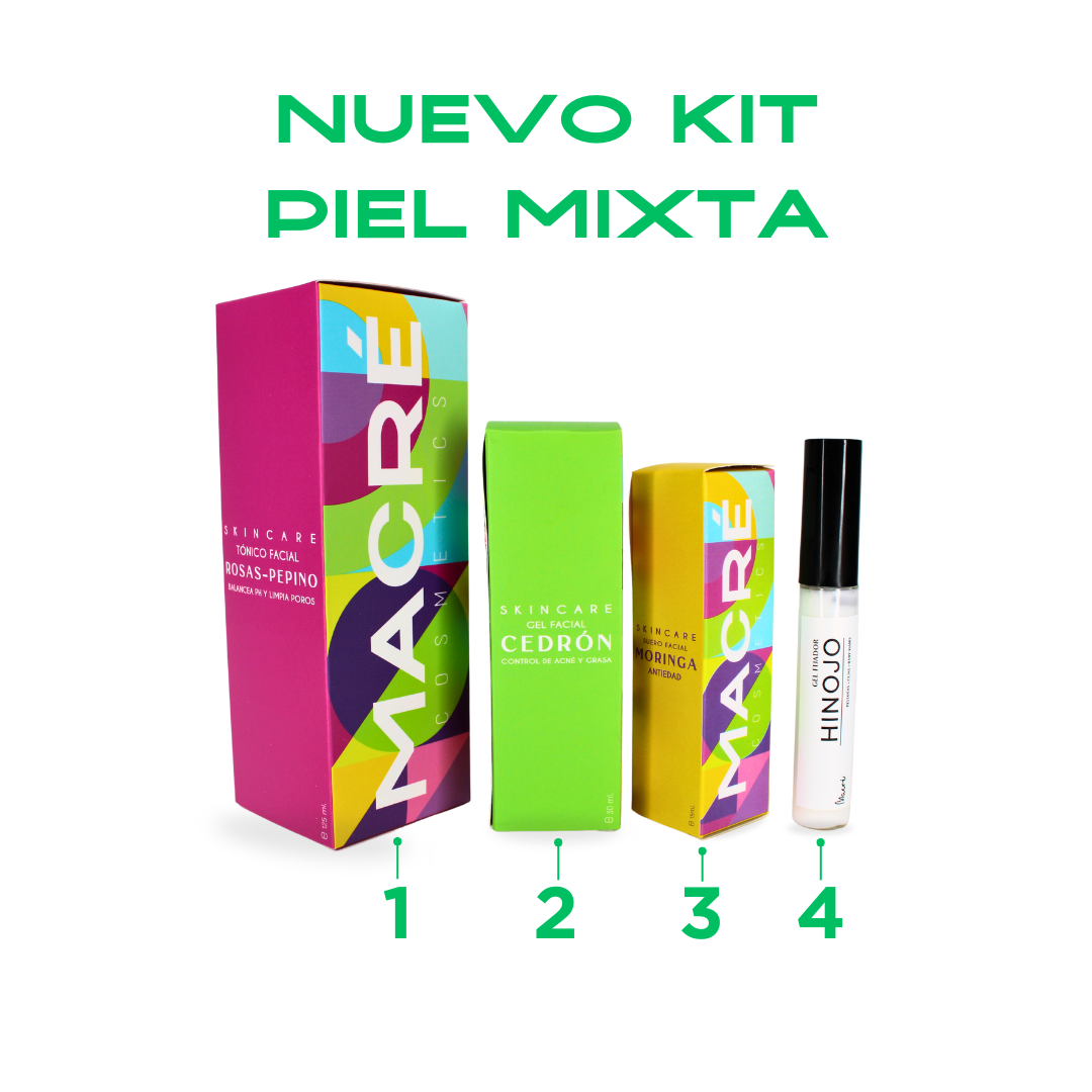 PIEL MIXTA KIT - MACRÉ – Macré Cosmetics