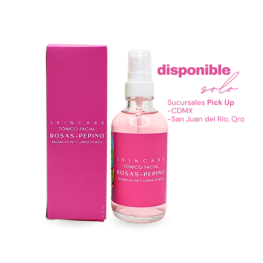 TÓNICO FACIAL ROSAS/PEPINO - MACRÉ COSMETICS – Macré Cosmetics
